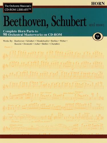 Beethoven, Schubert and More - Volume 1 : The Orchestra Musician's CD ...