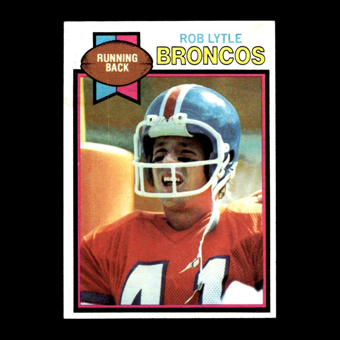 Rob Lytle 1979 Topps Denver Broncos #384 R311A 2 | eBay