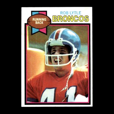 Rob Lytle 1979 Topps Denver Broncos #384 R311A 2 | eBay