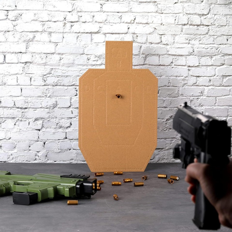 100 Pcs USPSA/IPSC/IDPA Shooting Cardboard Targets for Shooting ...