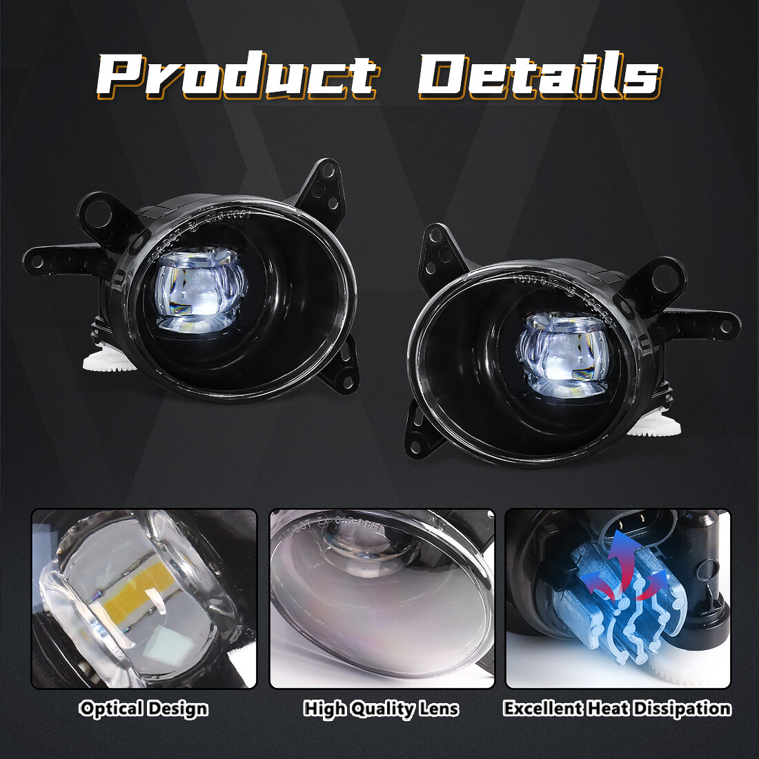 For Mitsubishi Lancer Lancer-ex 2008 2009 2010 2011 2012 2013 2014 LED ...