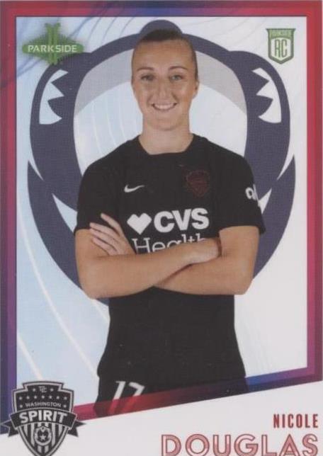 2023 Parkside NWSL Vol. 1 - Nicole Douglas #89 (RC) for sale online | eBay