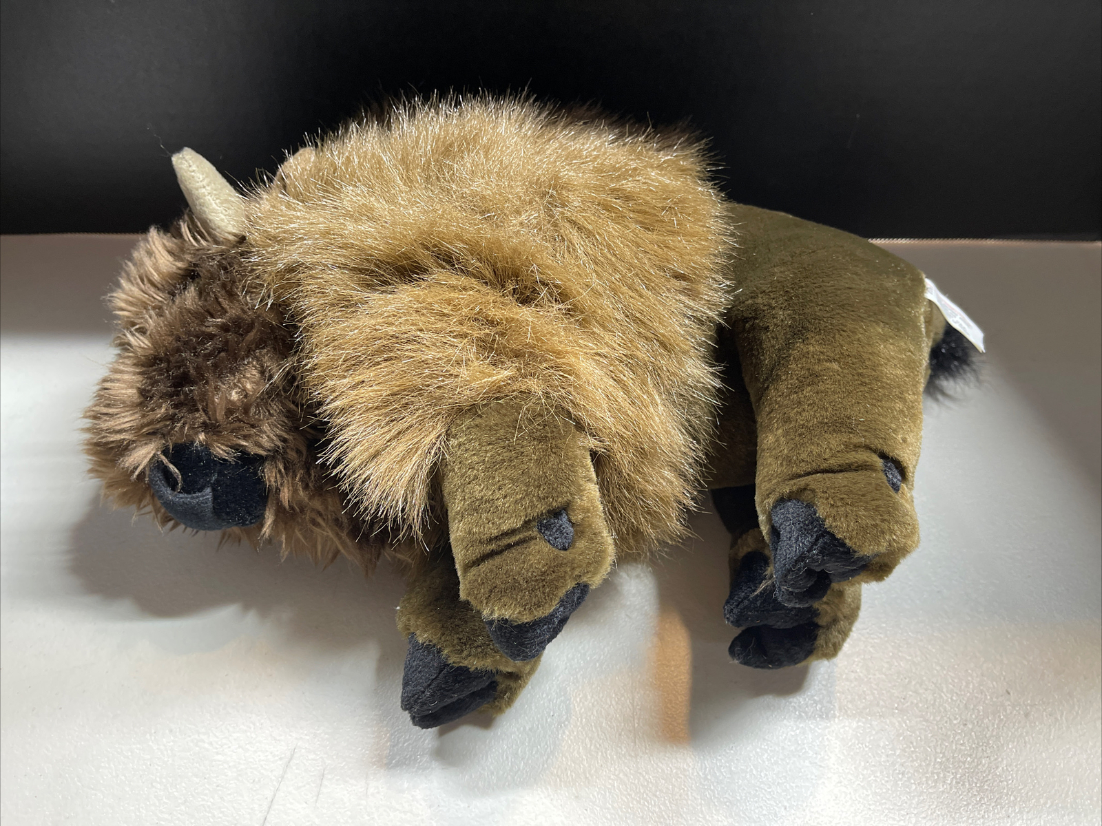 Wild Republic 12” Bison Buffalo K&M International Stuffed Plush Animal ...