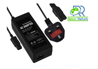 GameCube Power Supply Adapter Nintendo GC AC Power Cord Plug PSU Mains ...