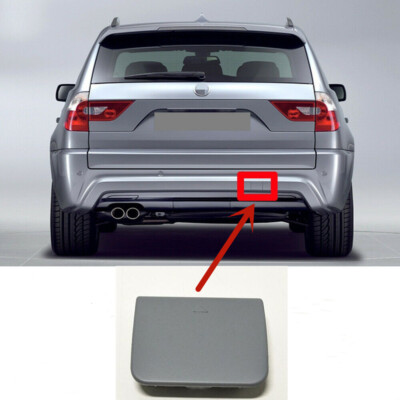 Rear Bumper Tow Hook Cover Cap Primed for BMW E83 X3 2.5i 3.0i M Sport ...