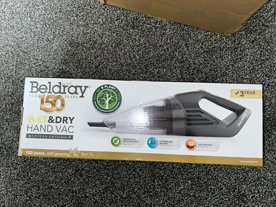 Beldray Handheld Cordless Vacuum Wet & Dry Vacuum Cleaner 7.4 V Copper ...