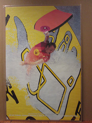 Vintage 1989 Body Glove original bodyboarder David Cunniff poster 7117 ...