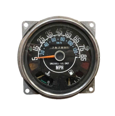 Jeep CJ Speedometer CJ5 CJ7 CJ8 Fuel Temperature Gauge 85 mph Read Ad ...