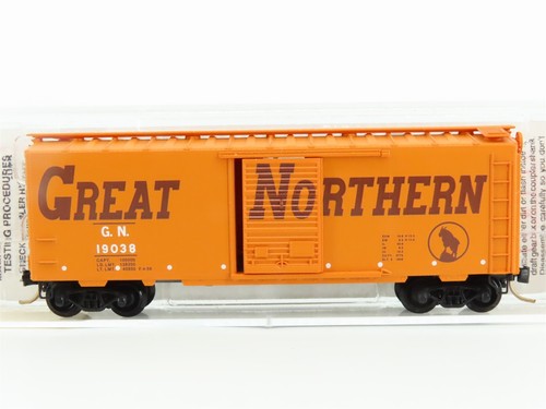 N Micro-Trains MTL 20166 GN Great Northern "Circus Train Car" 40' Box ...