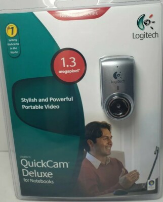 Logitech QuickCam Deluxe for Notebooks (960-000043) New Sealed | eBay