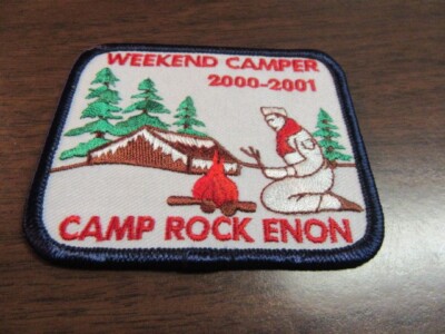 Camp Rock Enon Weekend Camper 2000-2002 Patch CBX | eBay