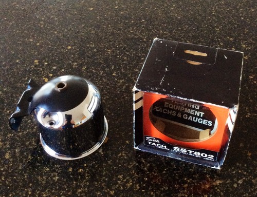 NOS Shelby Sun Super Tach SST-802 8000 RPM Tachometer | Analog | Red ...