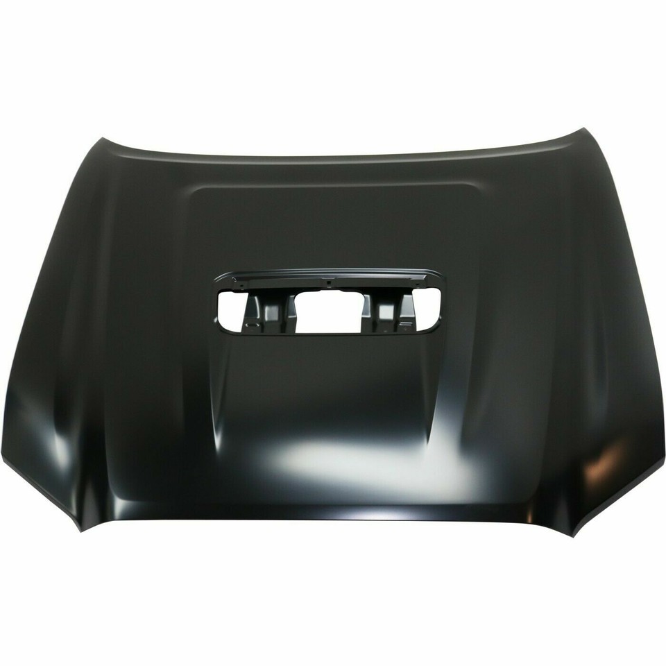 2016-2021 Toyota Tacoma Primed Steel Hood w/ Scoop Cut-Out | Black ...