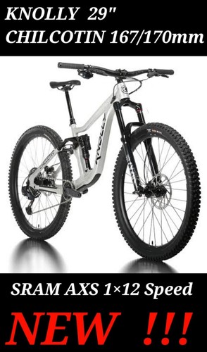 KNOLLY CHILCOTIN LT MTB NEW 29" T-167 / 170mm SRAM AXS 12-Spd Custom ...