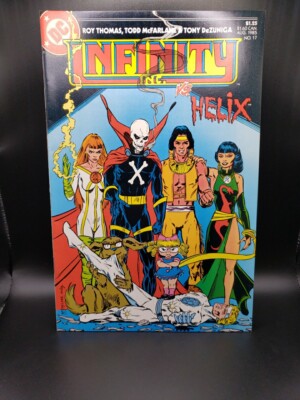Infinity Inc. # 17 - 1st Helix team, Todd McFarlane cover & art VF/FN ...