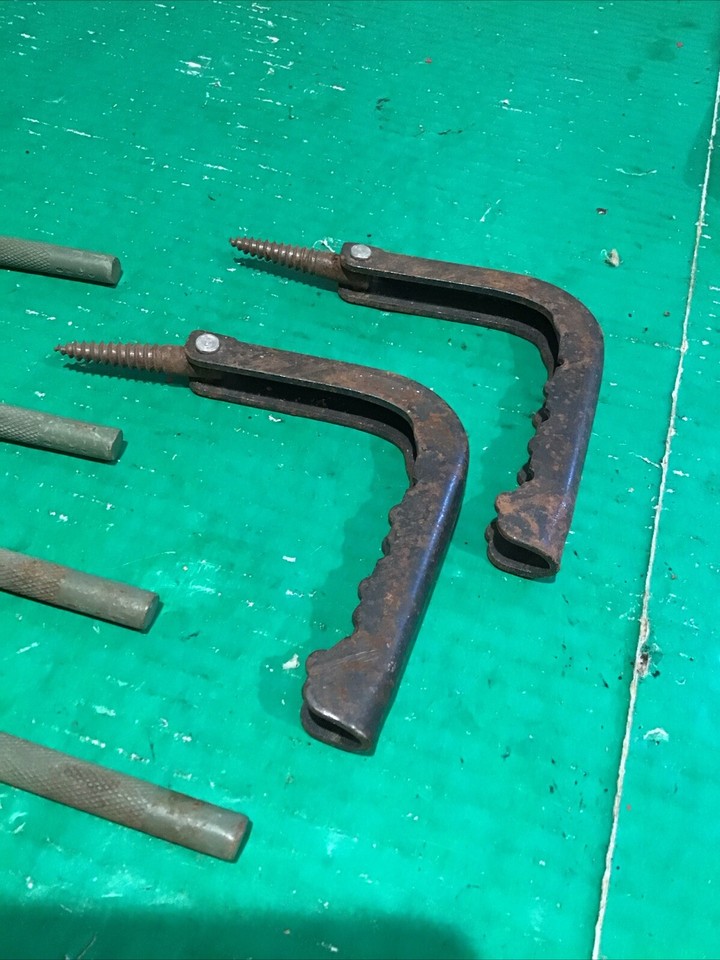 Lot of 6 Screw-In Tree Steps 4- Ameristep 101 2-unbrand Climbing Spikes ...