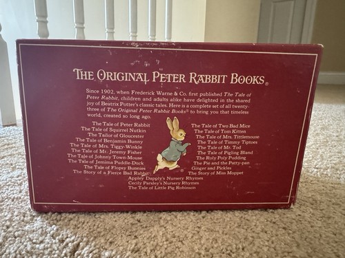 Peter Rabbit Beatrix Potter Complete 23 Book set Vintage 1970s | eBay
