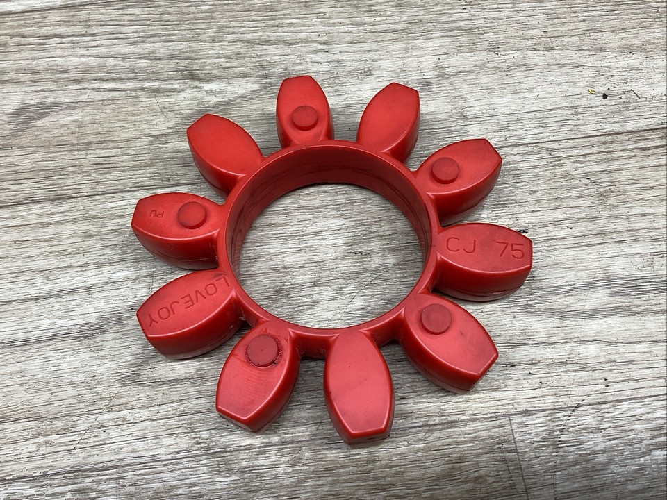 Lovejoy CJ 75 Coupling Spider 98A Red Polyurethane - USED #832M15 | eBay