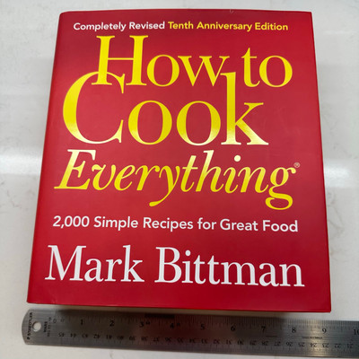 How To Cook Everything Mark Bittman | eBay