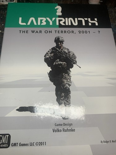 GMT Games Labyrinth The War on Terror 2001-? EXCELLENT Condition ...