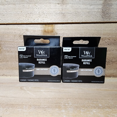 2 WoodWick Radiance/Yankee Candle ScentLight Diffuser Refills SAND ...