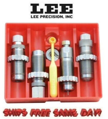 Lee Deluxe Carbide 4-Die Set 9mm Luger - 90963 w/ Factory Crimp Die ...