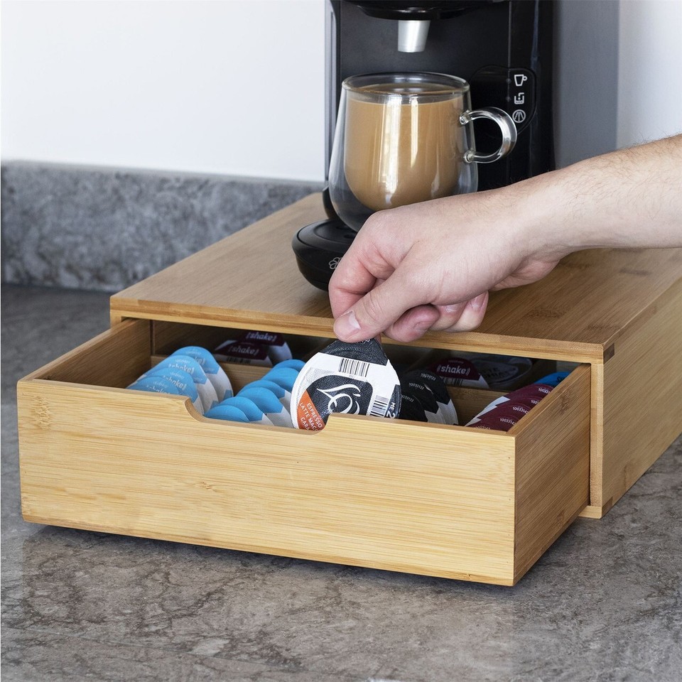 Tassimo Coffee Pod Holder Capsule Drawer & Coffee Machine Stand Holds ...