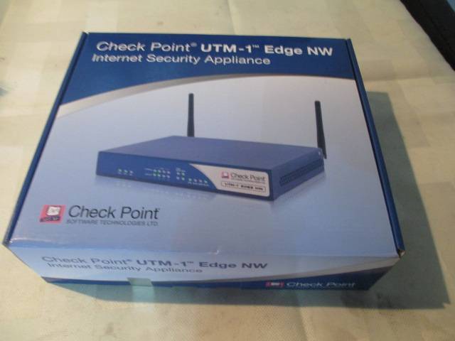CheckPoint UTM-1 EDGE NW SBXNW-100-1 307872 CPUTM-EDGE-NW16-WORLD 16 ...