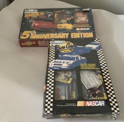 NASCAR trading cards 2 sealed boxes ⚠️ read below | eBay