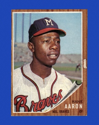 1962 Topps Set-Break #320 Hank Aaron LOW GRADE (filler) *GMCARDS* | eBay