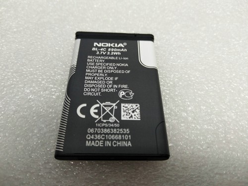 1pcs New Battery For Nokia 6100 6300 6125 BL-4C BL4C BL 4C Li-ion ...