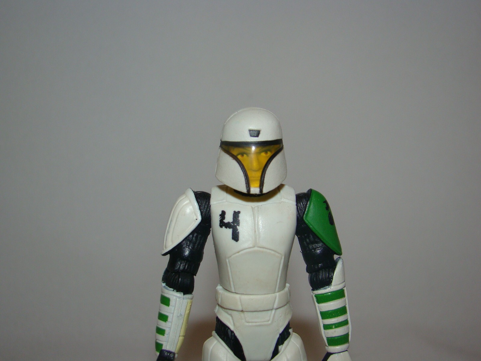 Star Wars the Clone Wars Training Armor Cutup 3.75" figure, 2010 Hasbro ...