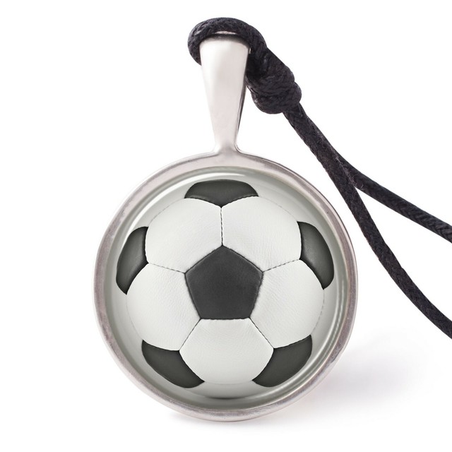 Soccer & Football Necklace Pendants Pewter Silver Jewelry JNP | eBay