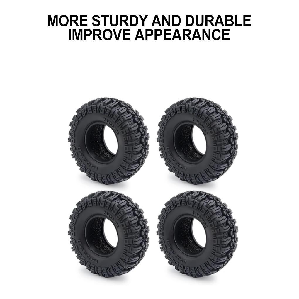 4pcs 1/18 1/24 Crawler For Trx4m Scx24 Fcx24 Fcx High Crush-resistant ...