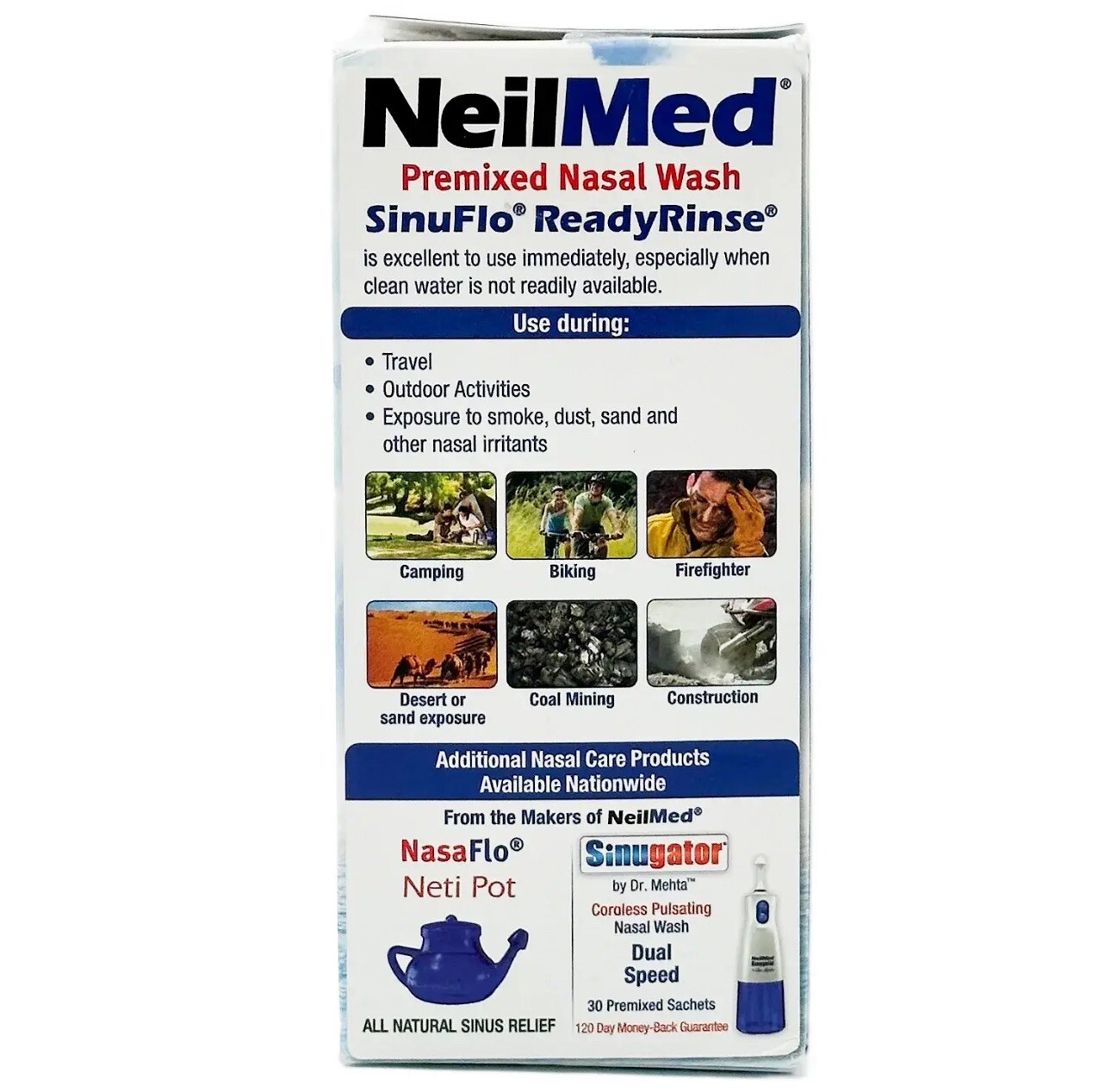 NeilMed SinuFlo Ready Rinse Squeeze Bottle Travel or Easy to Use Netti ...