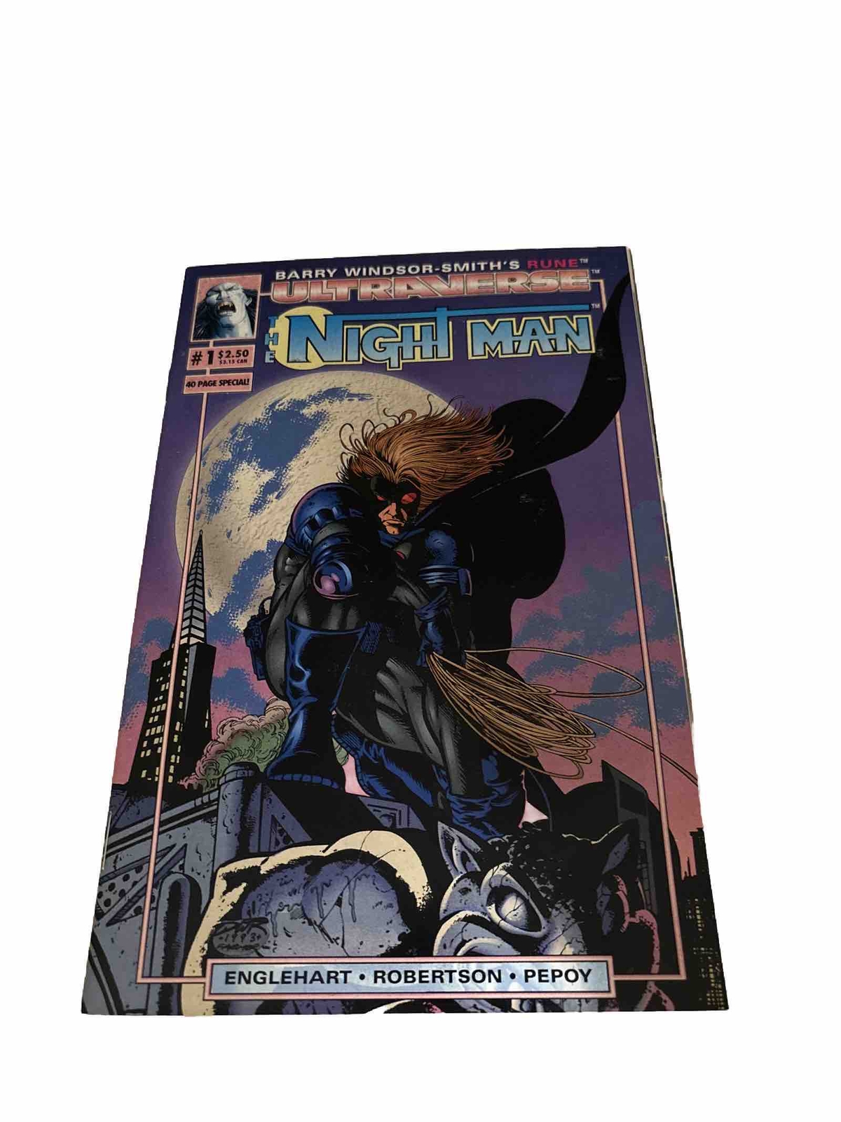 NIGHT MAN #1 (1993 Series) Ultraverse Comics VF/NM Condition (box46) | eBay