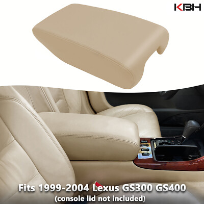 Fit 99-04 Lexus GS300 GS400 GS430 Center Console Lid Leather Armrest ...