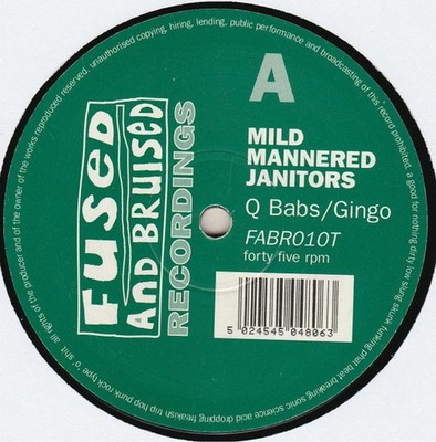 Mild Mannered Janitors - Q Babs / Gingo, 12", (Vinyl) | eBay UK