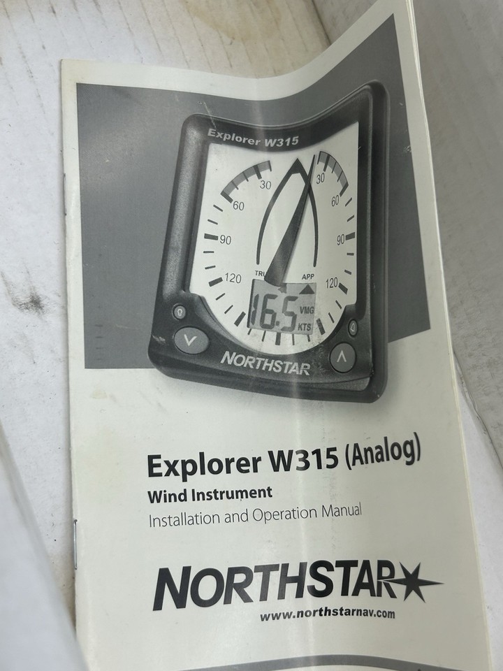 Northstar Navman Explorer W310 Wind Instrument Display 310 | eBay