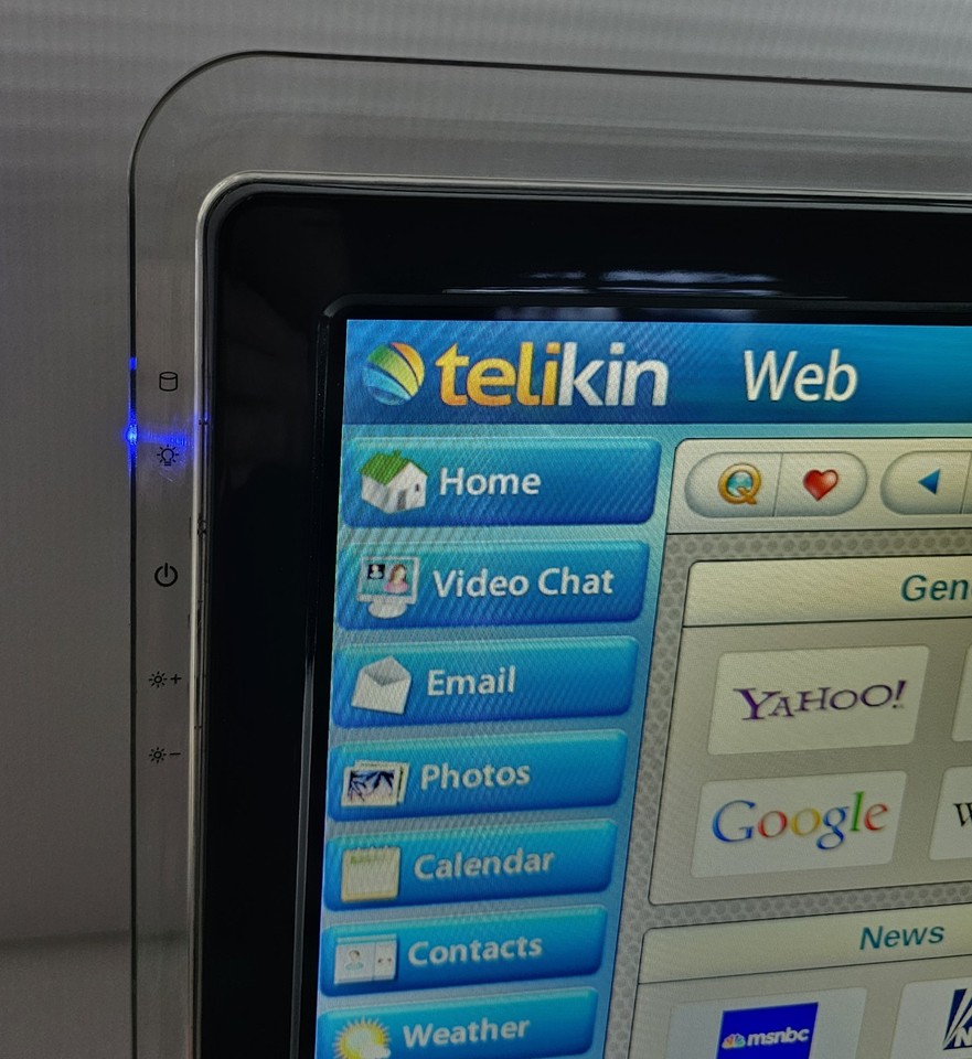 Telikin 22" All In One Touchscreen Computer For Seniors,FOR PARTS OR ...