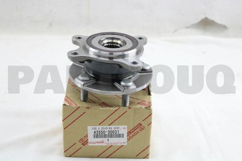 4355030031 Genuine Toyota HUB & BEARING ASSY 43550-30031 | eBay