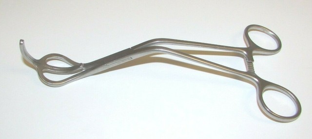 Pilling 35-3584 Lemol Strong Aorta Clamp Curved DeBakey Jaw Angled ...