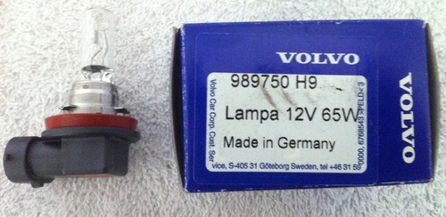 Volvo Lampe Leuchtmittel 12 V H9 65W Bulb Headlight 989750 H9 NEU NEW ...