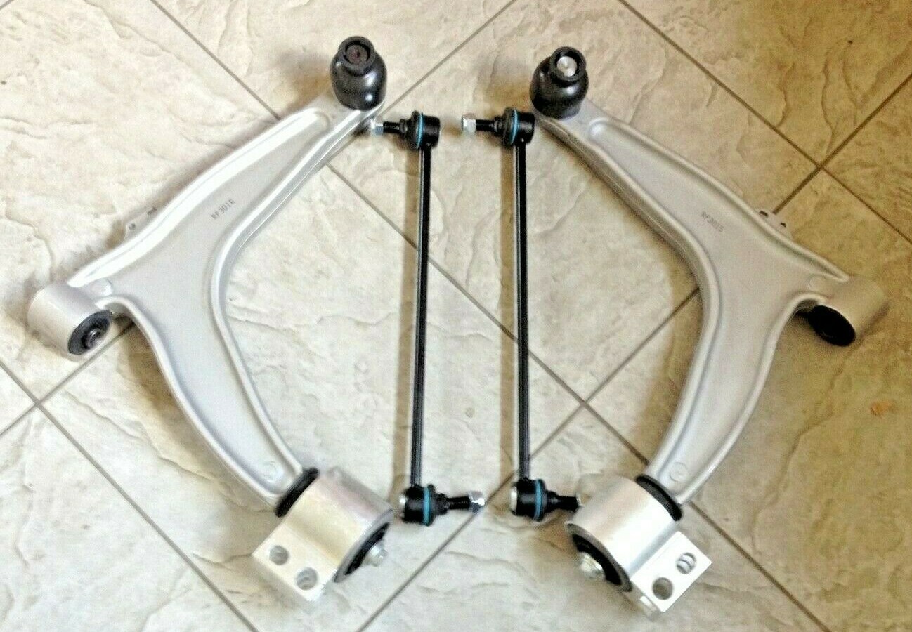 VAUXHALL INSIGNIA 08-17 TWO FRONT LOWER WISHBONE SUSPENSION ARMS & 2 ...