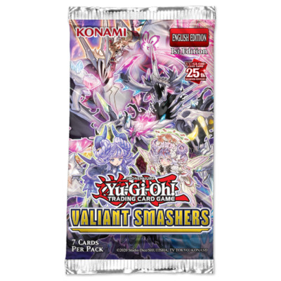 Twelve (12) YU-GI-OH CCG: Valiant Smashers Booster Packs | eBay