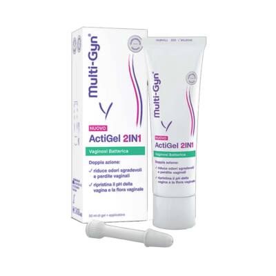 Multi Gyn ActiGel 2 in 1 Gel per Vaginosi Batterica, 50ml | eBay