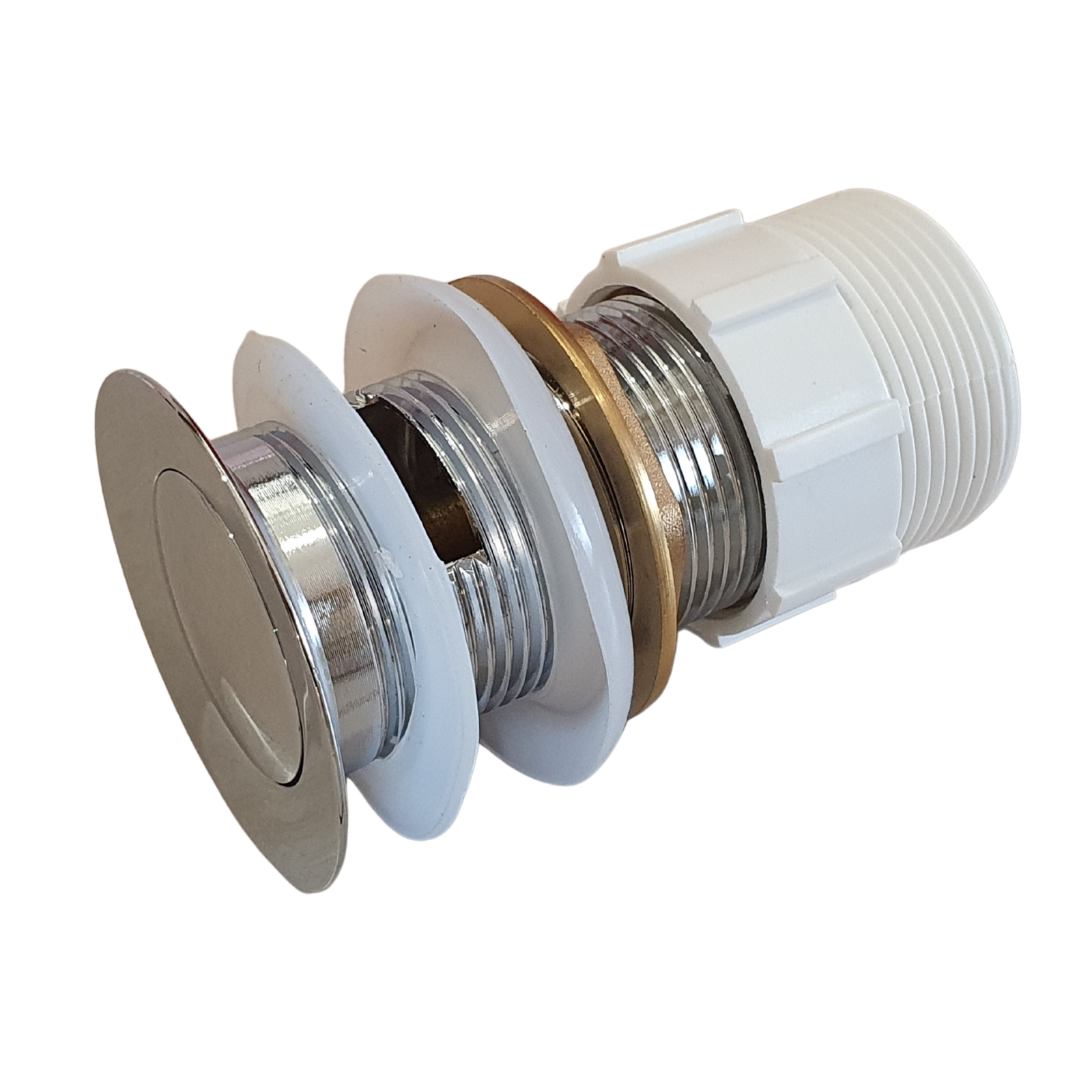 Mixx 9WA030C1 32mm Vanity Basin Chrome Pop Up Waste Overflow + 40mm ...