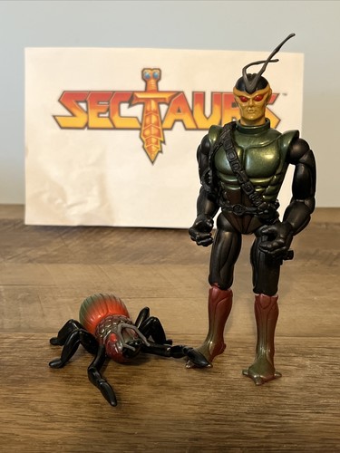 Vintage 1984 Coleco - SECTAURS - SKITO & TOXCID Action Figure Lot | eBay