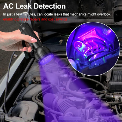 Air Conditioner Leak Detector: Professional Car Tool AC UV Dye Leak ...