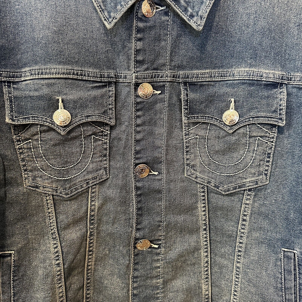 Chief Keef True Religion Jacket True Religion Trucker Jacket Mens 2XL